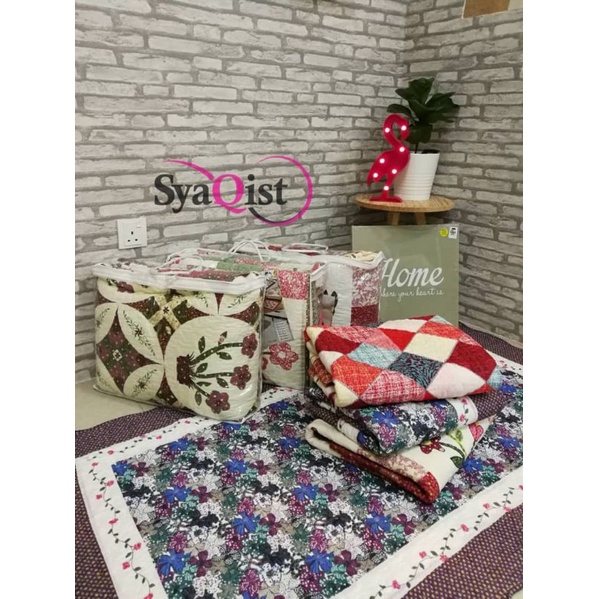 KARPET PATCHWORK SYAQIST COTTON 100% ANTI SLIP | Shopee Malaysia