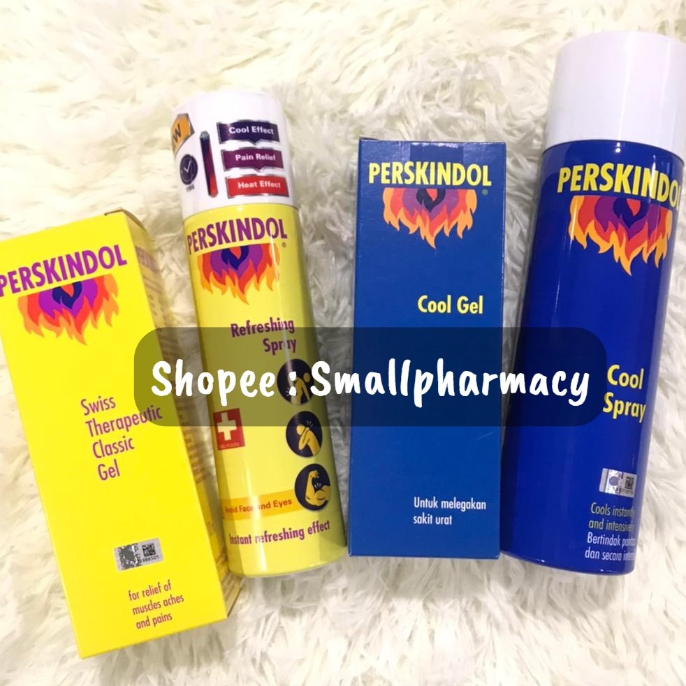 Perskindol Swiss Therapeutic Classic Hot Spray / Hot Gel / Cool Spray ...