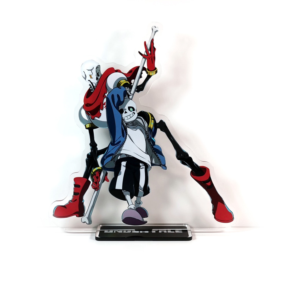 Undertale Sans Papyrus couple acrylic stand figure model desk ...