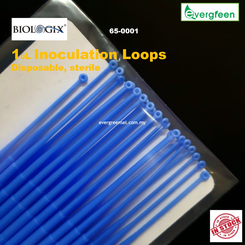 ( LOCAL READY STOCK ) Biologix 1μl Inoculating Loop, Disposable ...