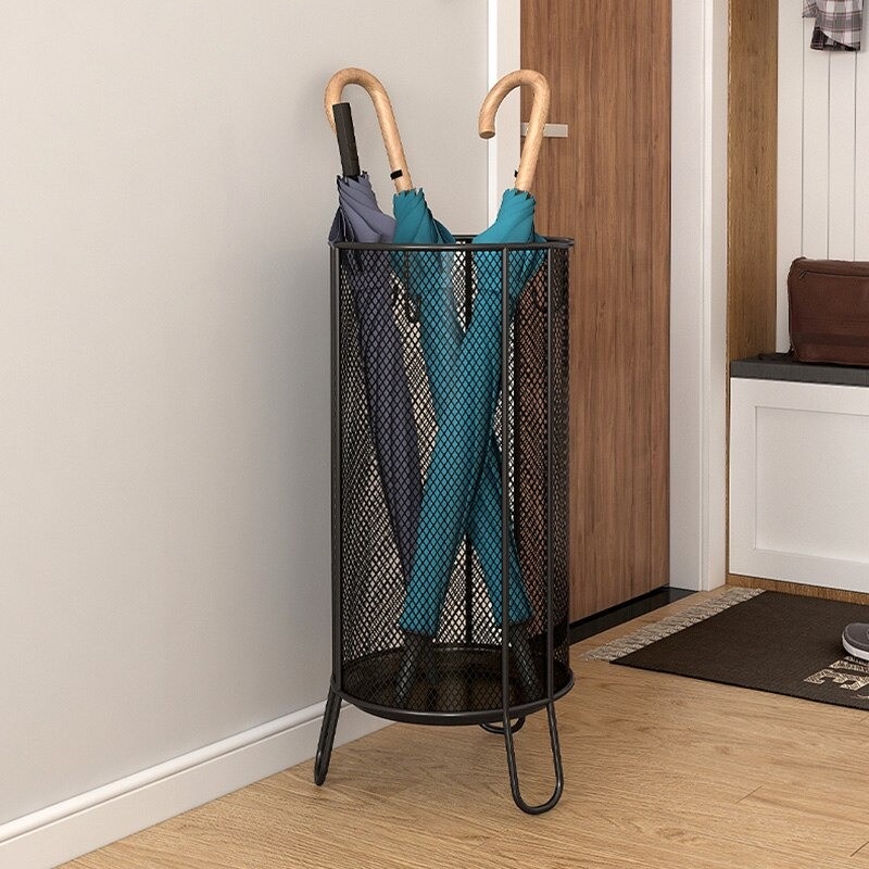 J.L🚛Creative Metal umbrella stands Hotel lobby Office Umbrella stand ...