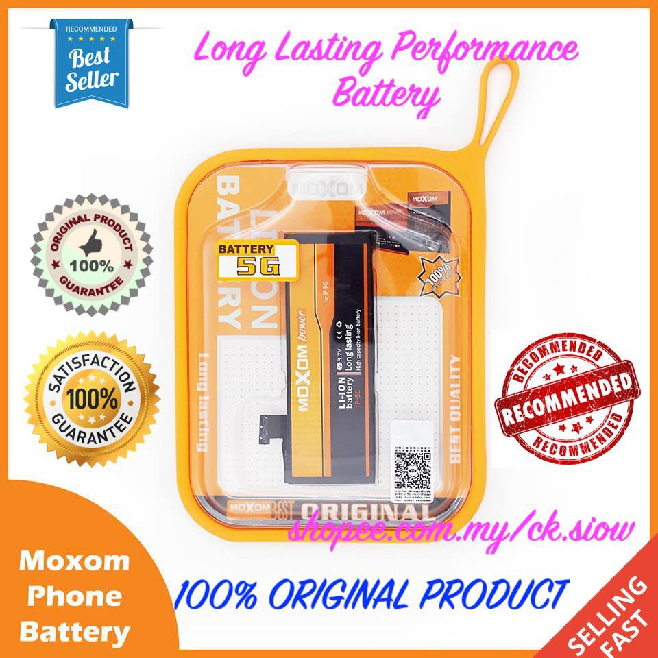 Moxom Battery 3.7V Samsung Galaxy S3 S4 S5 S6 S7 S8 S9 S10 Edge Plus ...