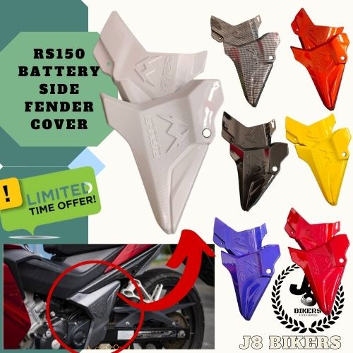 HONDA RS150 V1 V2 SIDE BATTERY COVER 1SET R/L RS WINNER SIDE BODY PGM ...