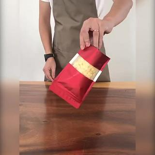 50pcs Colour Matte Ziplock Bag with Window/colour zipper bag | Shopee ...