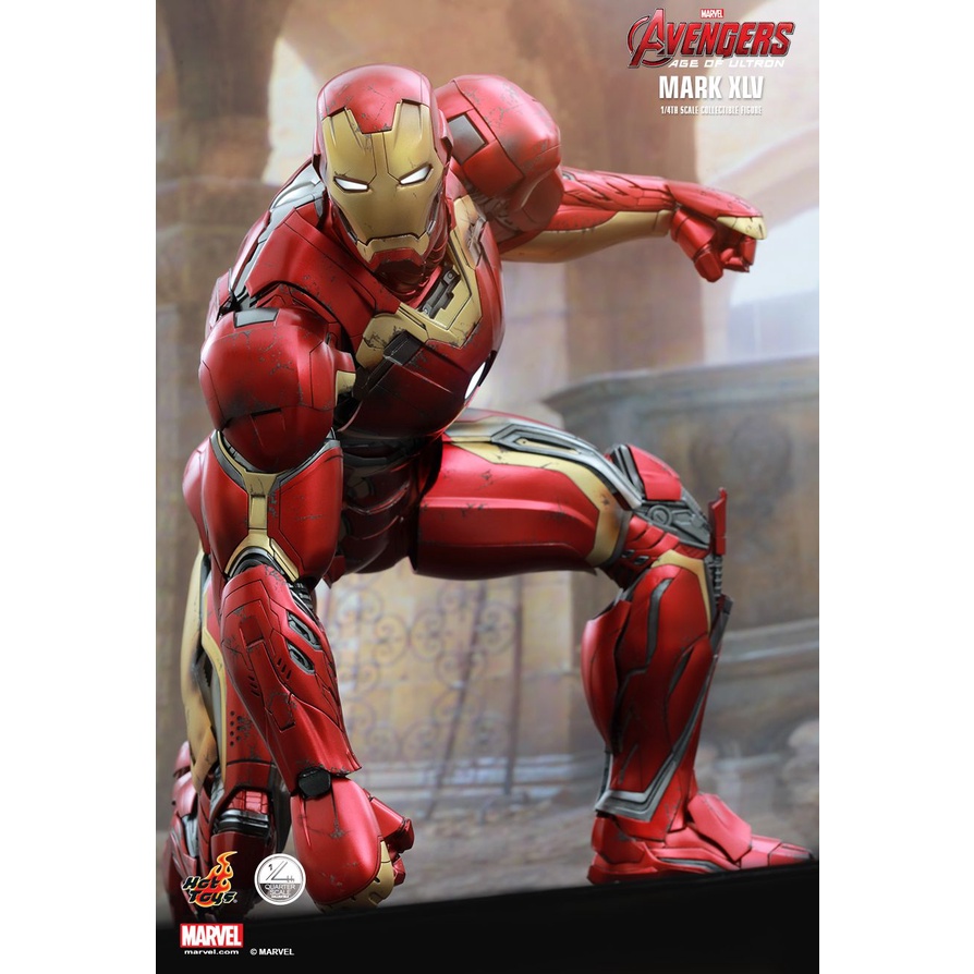 [READY STOCK] HOT TOYS QS006 AVENGERS: AGE OF ULTRON MARK XLV 1/4TH ...