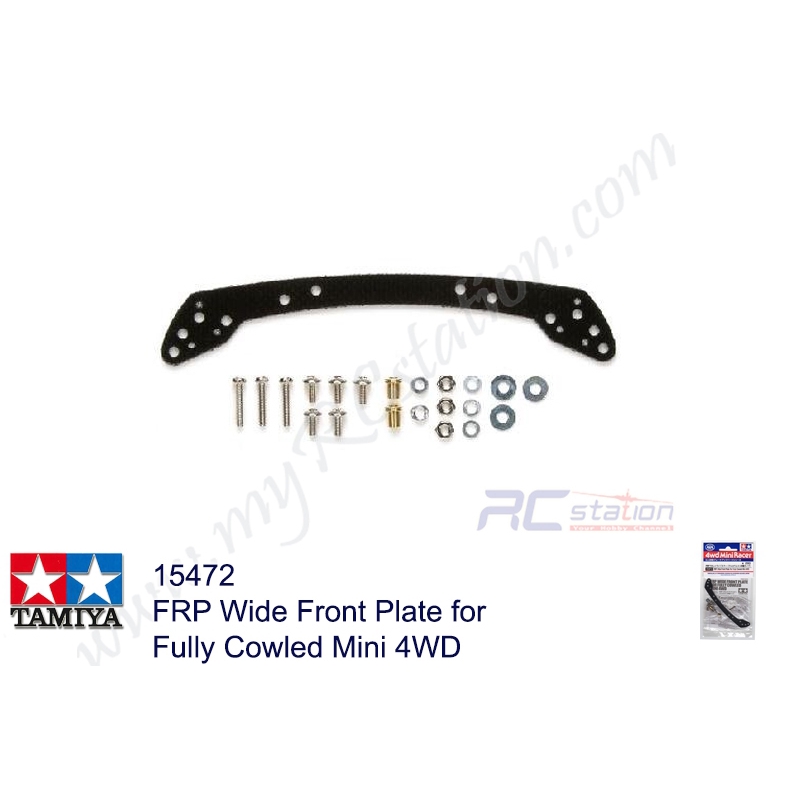 Tamiya #15472 - FRP Wide Front Plate for Fully Cowled Mini 4WD[15472 ...