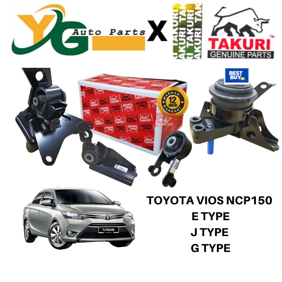 Takuri toyota vios ncp150 engine mounting | Shopee Malaysia