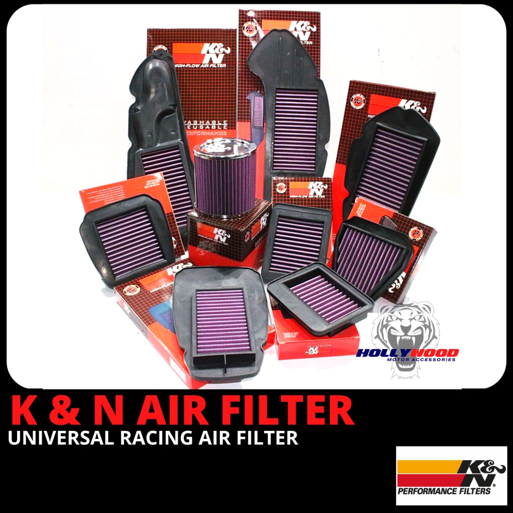 K&N AIR FILTER R25 MT25 R15 MT15 Y15 Y16 LC135 NMAX NVX155 XMAX VARIO ...
