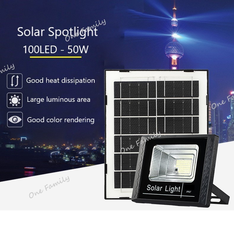 Solar High bright LED Flood Light 60W~800W Outdoor Spotlight with ...