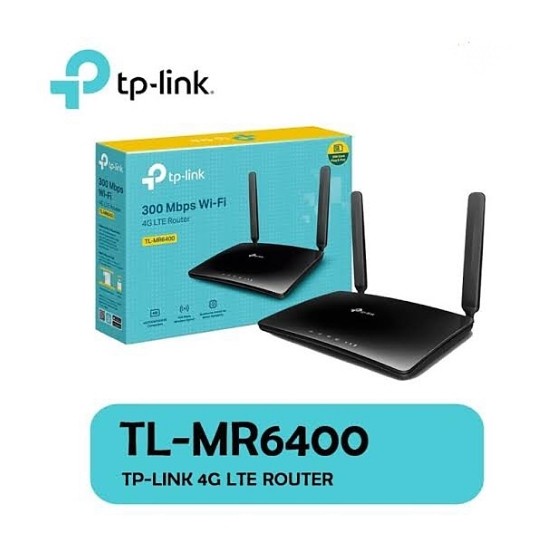 Wireless Router Modem 4G LTE Tp-link TL-MR6400 300mbps All GSM Unlock ...