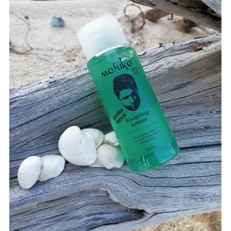ORIGINAL HAIR GEL MOSUKO SCULPTING LOTION GEL EXTRA HOLD 250ml | Shopee ...