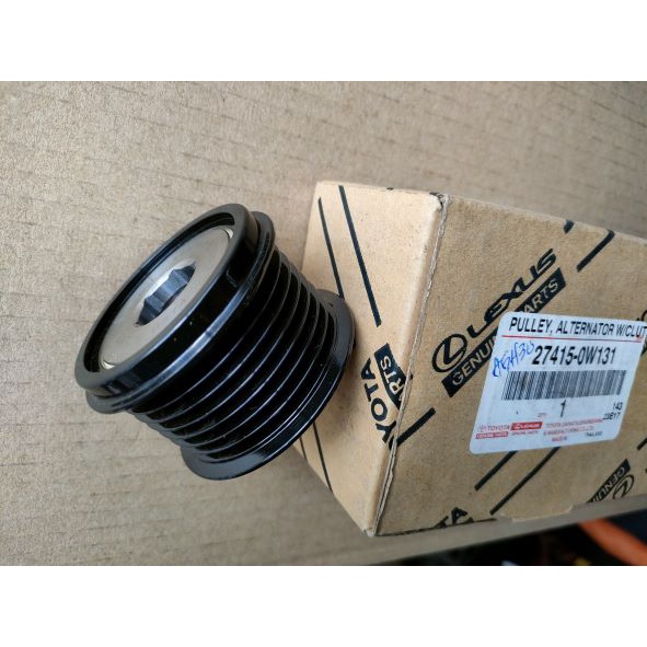 TOYOTA ALPHARD VELLFIRE AGH30 GGH30 ALTERNATOR CLUTCH PULLEY 27415 ...