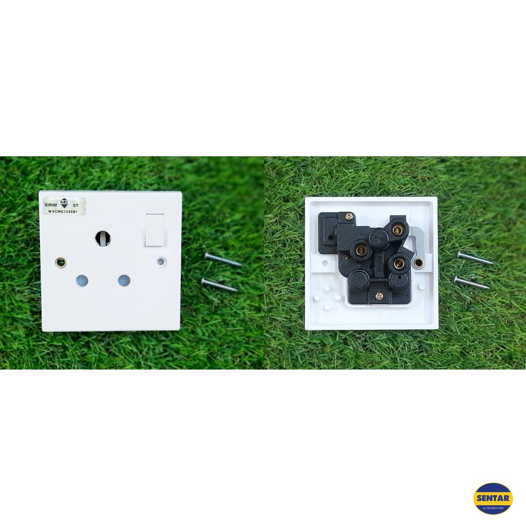 [100% Original] UMS 15A 250V Switch Socket (MALAYSIA JKR AND SIRIM ...