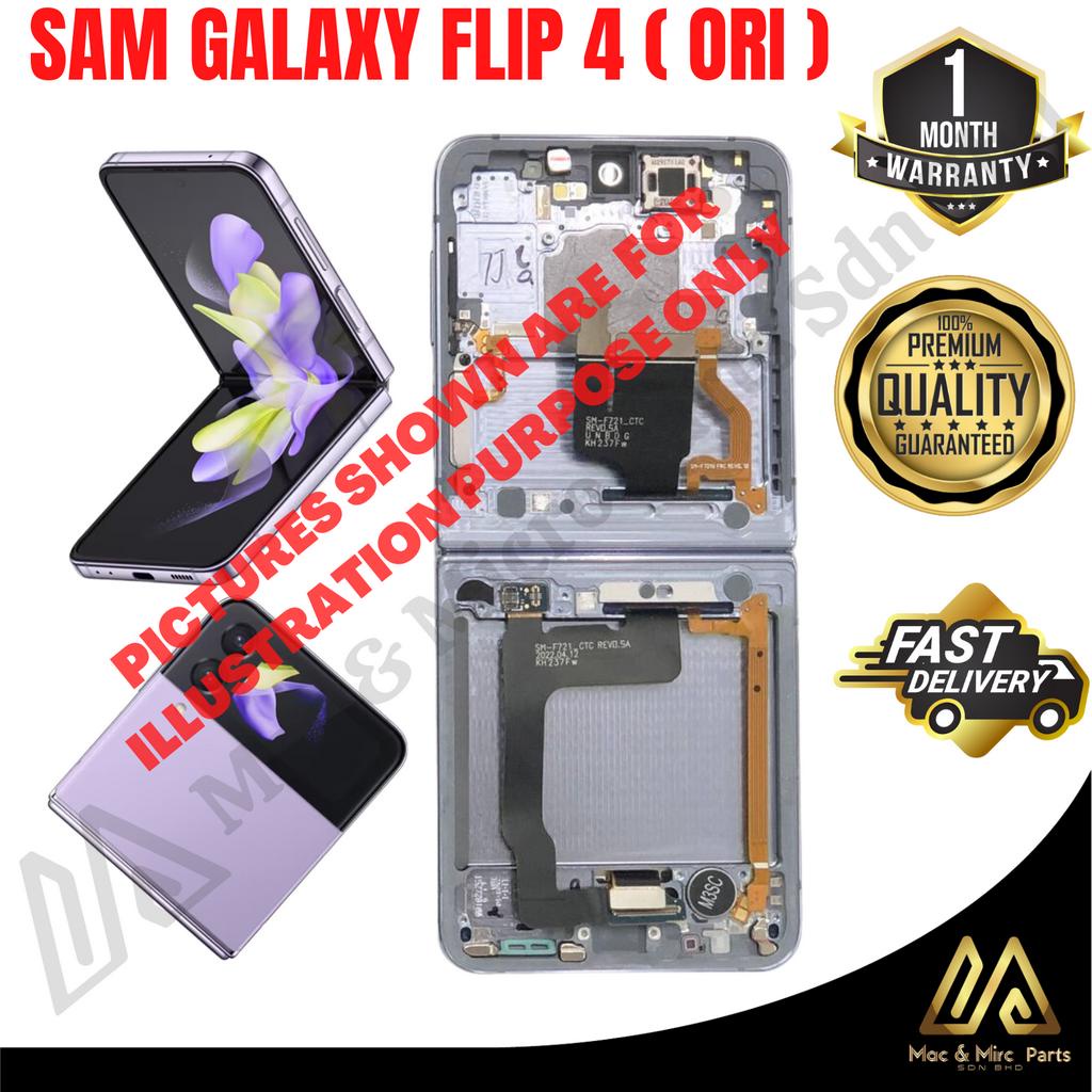 SAMSUNG ORIGINAL GALAXY Z FLIP 4 FULLSET LCD TOUCH SCREEN DIGITIZER ...
