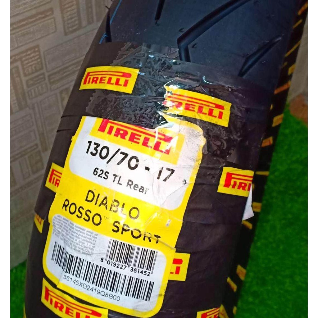 PIRELLI Diablo Rosso Sport Rosso 3 Tyre Tubeless Tayar Pirelli Motor ...