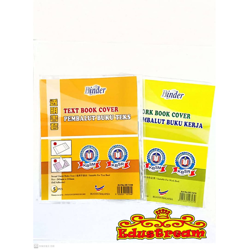 READY STOCK!! Binder Text Book Cover / Work Book Cover | Shopee Malaysia