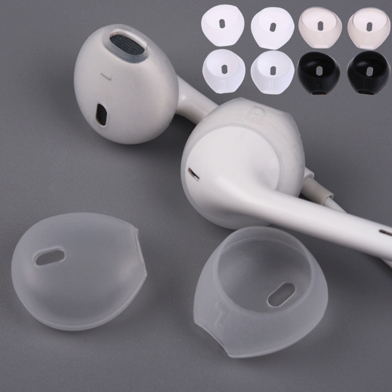 1 Pairs Silicone Earbuds Tips Covers / Anti-Slip Replacement Ear Gels ...
