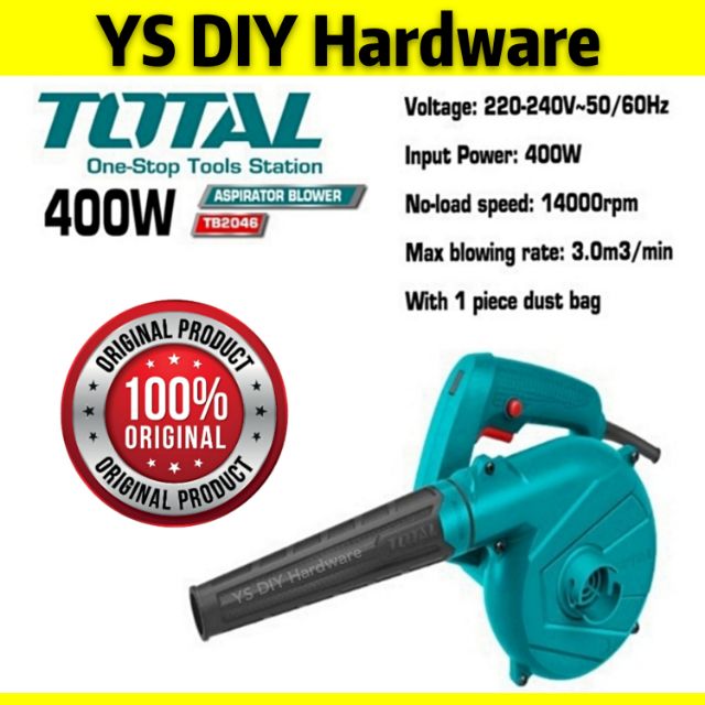 Air Blower / Total Aspirator Blower 400W – TB2046 | Shopee Malaysia