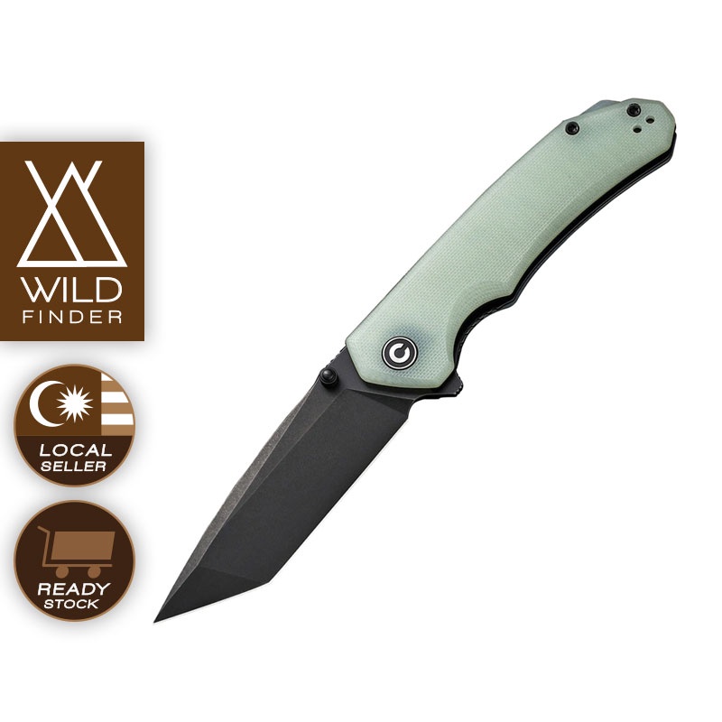 Civivi Brazen Natural Color G10 Handle Folding Knife | Shopee Malaysia
