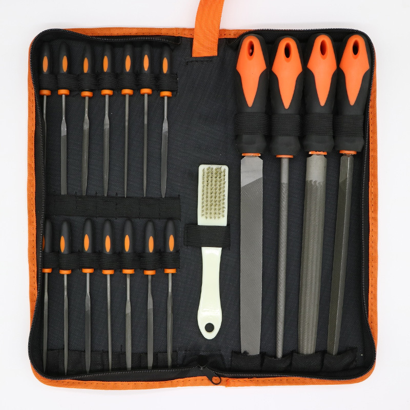 Metal steel file set with ladle 18 piece set 16 piece set steel file ...