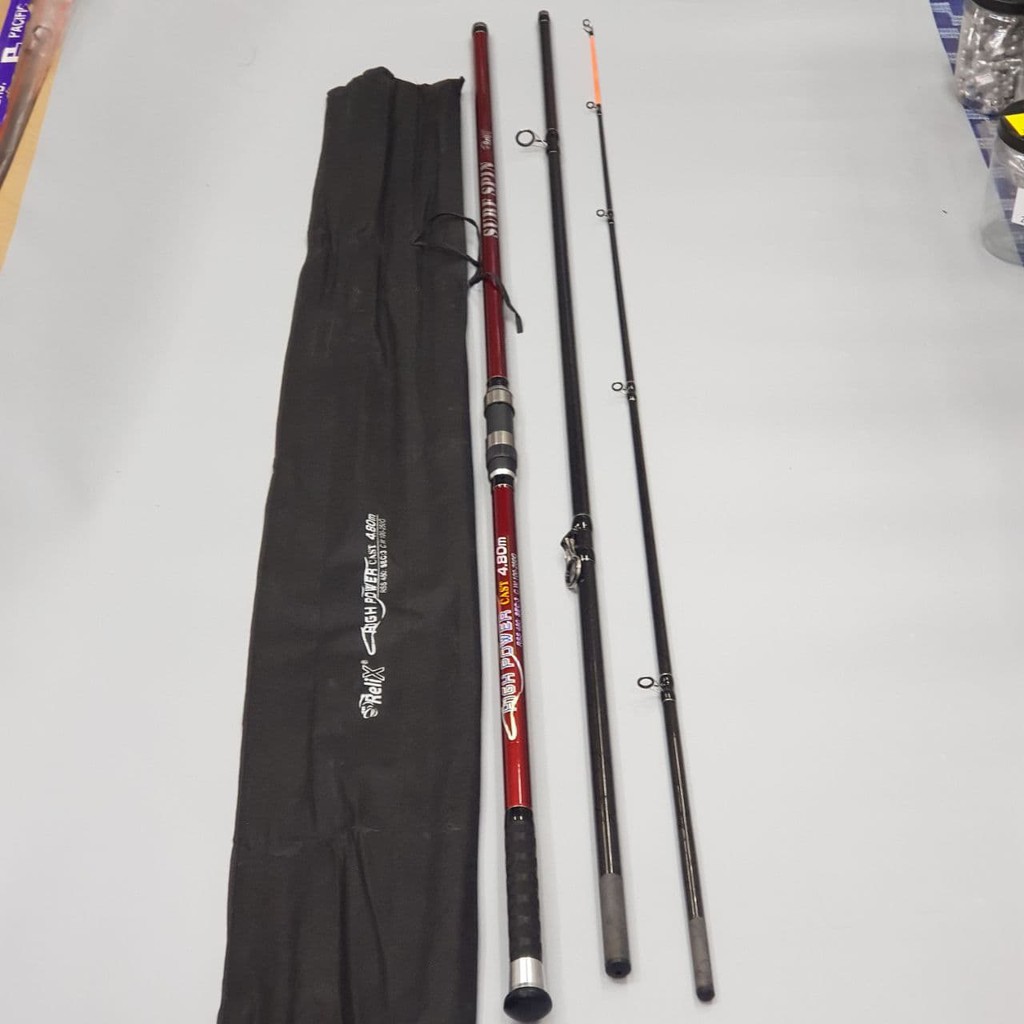 16 KAKI Relix High Power CAST Surf Spinning Rod 4803A SURF FISHING ROD ...