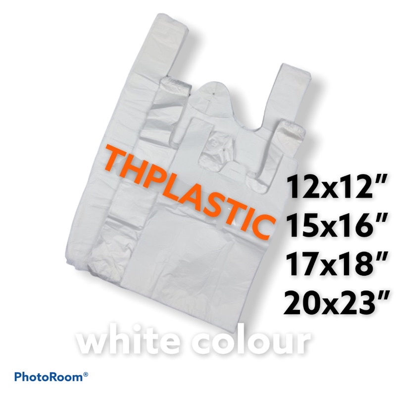 bag fish/TZ 20/30/40/55🔥RPLASTIK SINGLET PUTIH/PLASTIC BAG/PLASTIC ...