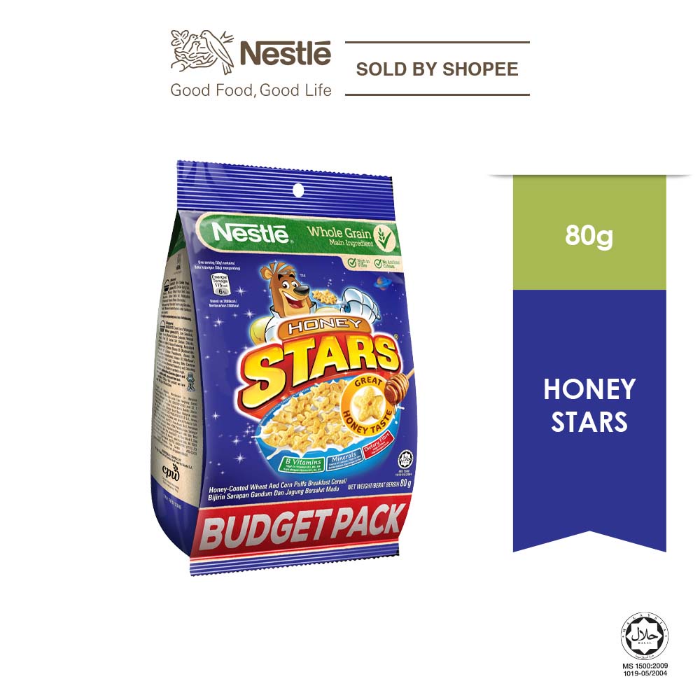 NESTLE Honey Stars Cereal 70g (Halal) | Shopee Malaysia