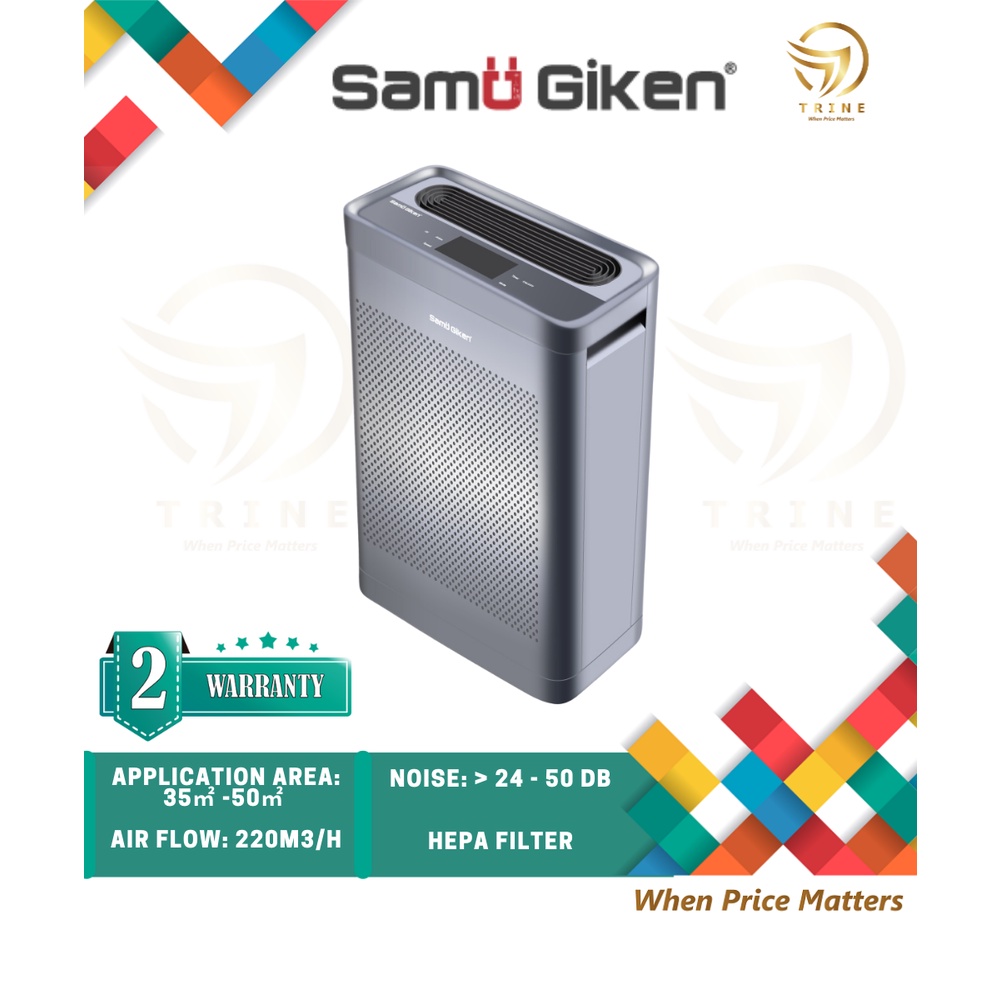 SAMU GIKEN AIR PURIFIER/AIR CLEANER WITH HOSPITAL GRADE HEPA FILTER H13 ...
