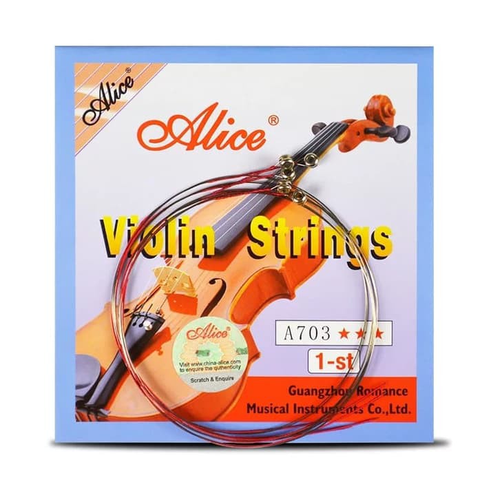 1 Set A703 Alice 4 String Violin Strings Bl17 | Shopee Malaysia