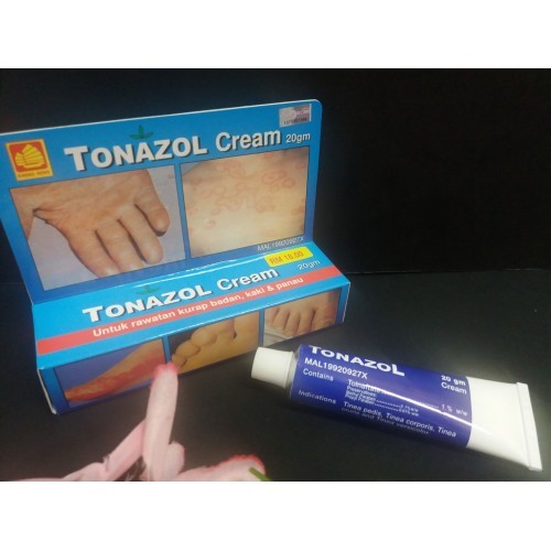 1 piece Tonazol Cream for Ringworm and Athletes Foot Treatment | Shopee ...