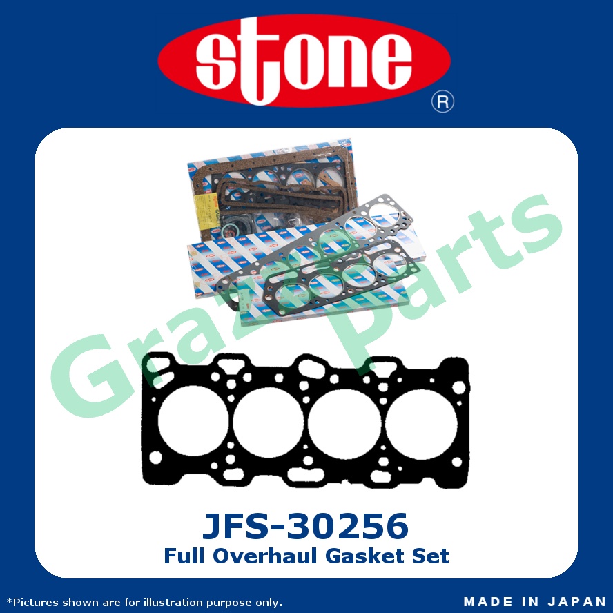 Stone 100% Made In Japan Full Overhaul Gasket Set JFS-30256 Mitsubishi ...