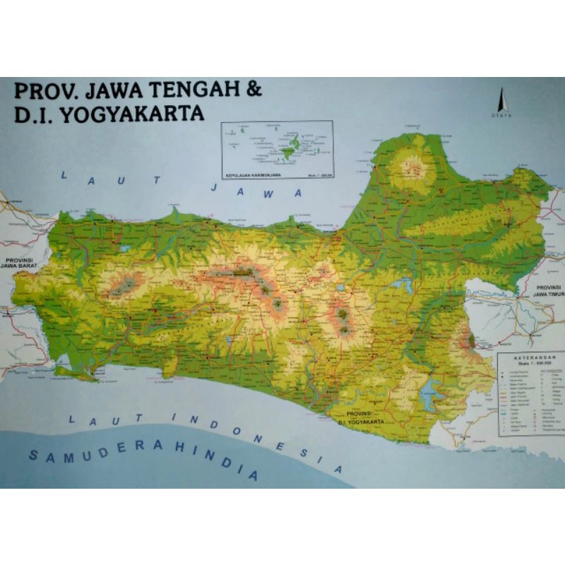 Central JAVA MAP/DIYOJIAKTA (FEEE BUBLE WRAP) | Shopee Malaysia
