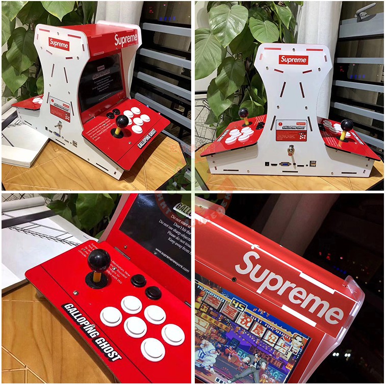 New Galloping Supreme Dual Screen 10 inch / Arcade Console Pandora 1500 ...