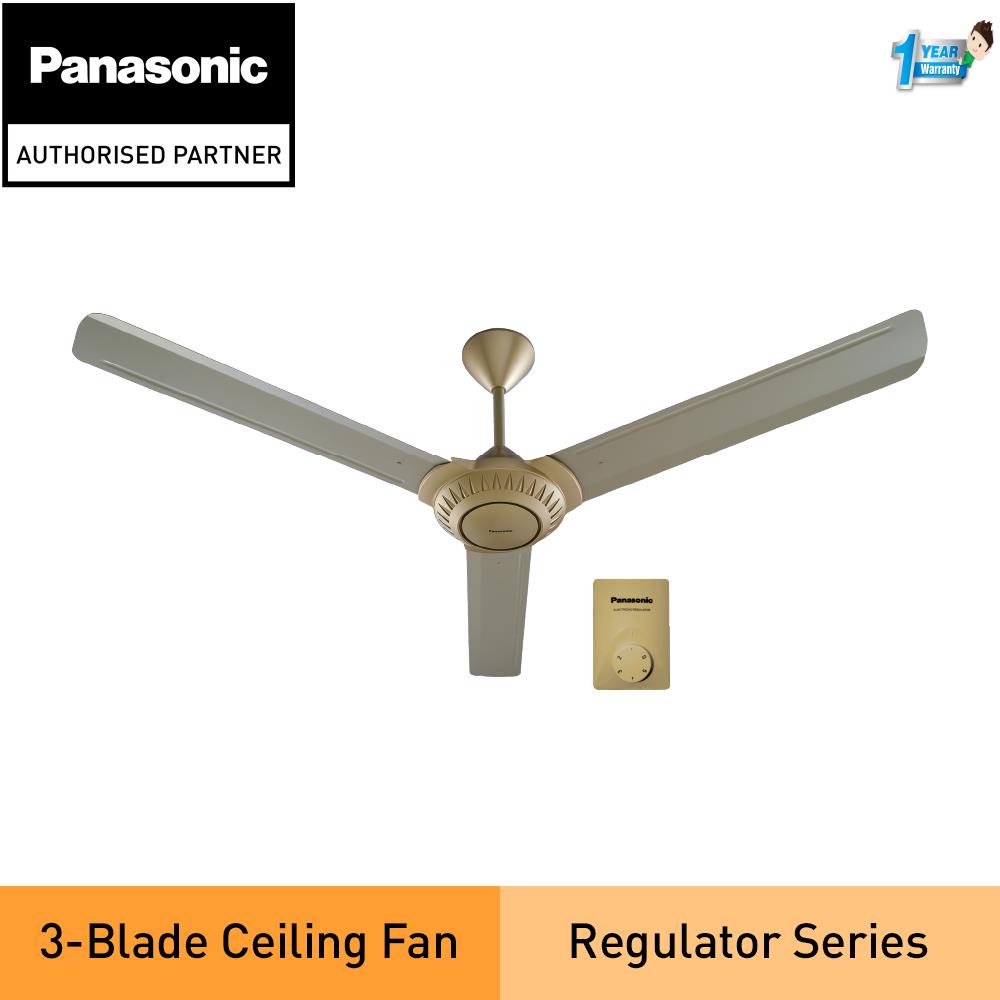 PANASONIC CEILING FAN REGULATOR 3 BLADES F-M15B0 (60 INCH) | Shopee ...