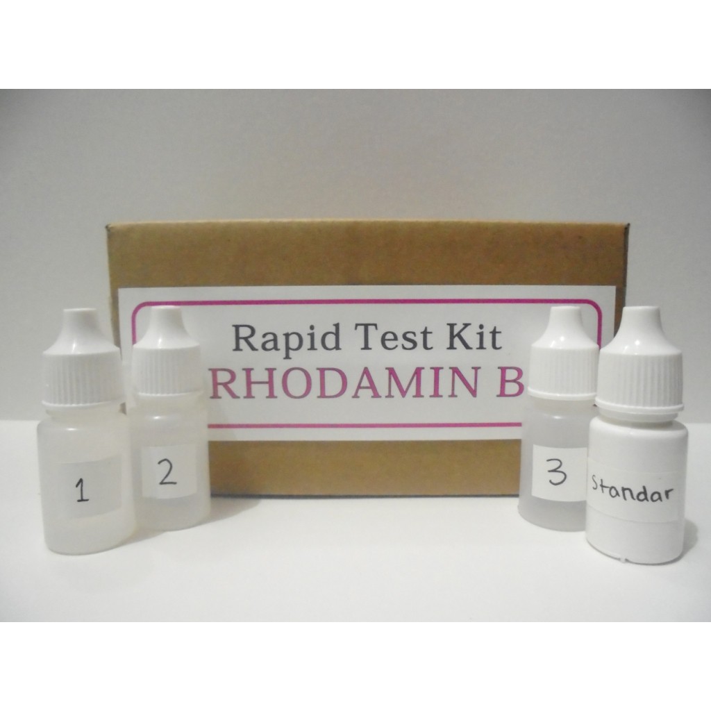 Rhodamine B / Rapid Test Kit Repacking Test Package Wheel Coloring Test ...