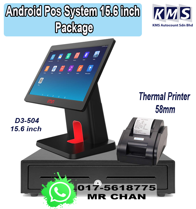 Android Pos System 15.6 inch Package (Include Training and Support ...