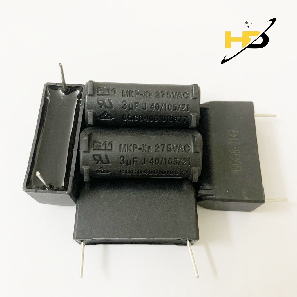 Induction cooker capacitor 3uF 275VAC 400VDC vertical type black ...