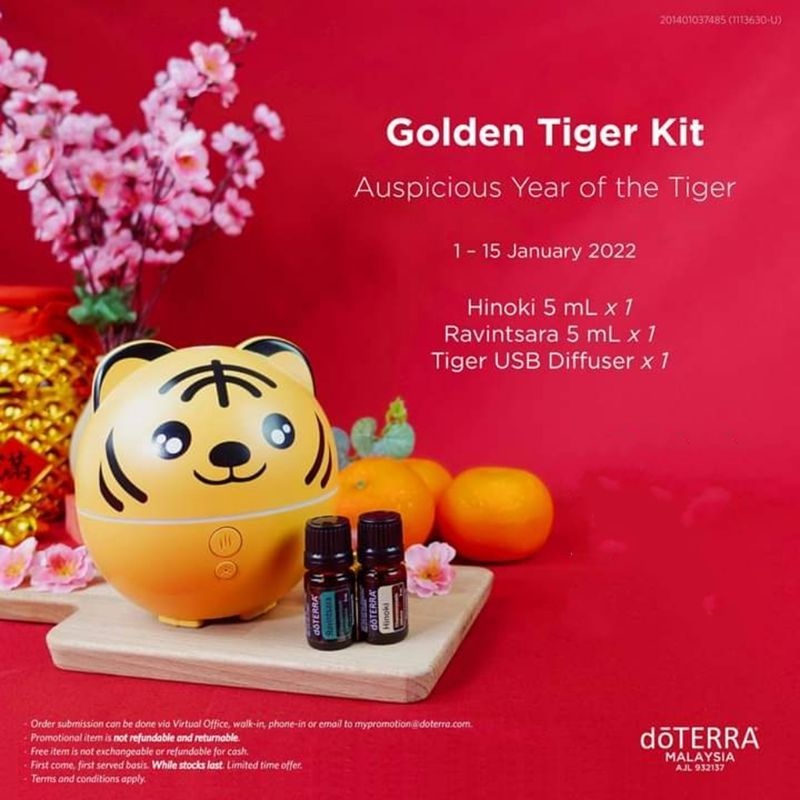 Doterra Golden Tiger Kit (Limited Edition) | Shopee Malaysia