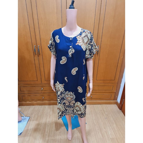 💥1101#𝗕𝗮𝘁𝗶𝗸 𝗗𝗿𝗲𝘀𝘀 𝗕𝗲𝗿𝗸𝘂𝗮𝗹𝗶𝘁𝗶💥Baju Tidur Batik Indonesia Muslimah Plus ...