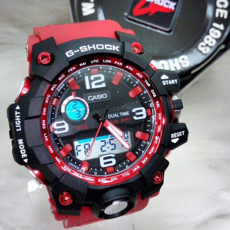 CASIO G SHOCK WATCHES FOR MEN (RED) | Shopee Malaysia