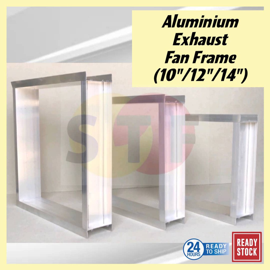 Aluminium Exhaust Fan Frame / Aluminium Frame Ekzos / 米粮抽风机框 | Shopee ...