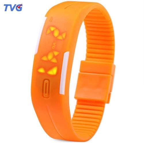 TVG KM - 520A UNISEX DIGITAL WATCH LED DISPLAY CALENDAR MAGNETIC SPORT ...