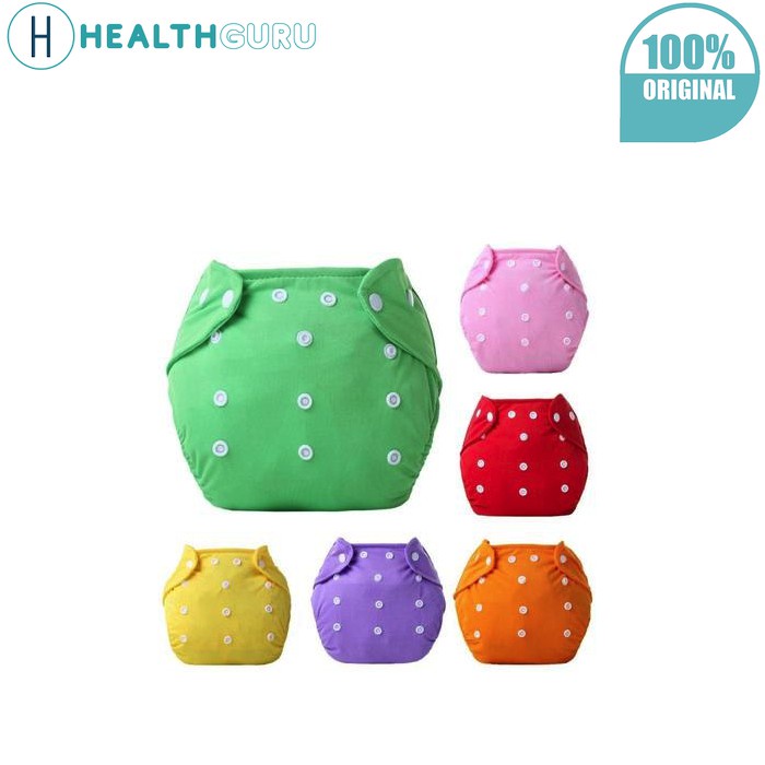 HealthGuru Adjustable Reusable Diaper Baby Washable Cloth Diaper Pants ...