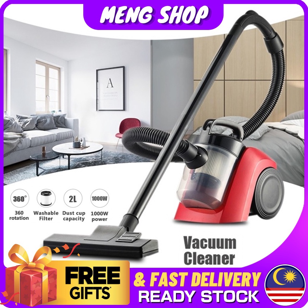 MENGSHOP YangZi Vacum Cleaner 1000W Portable Cyclone Vacuum Cleaner ...