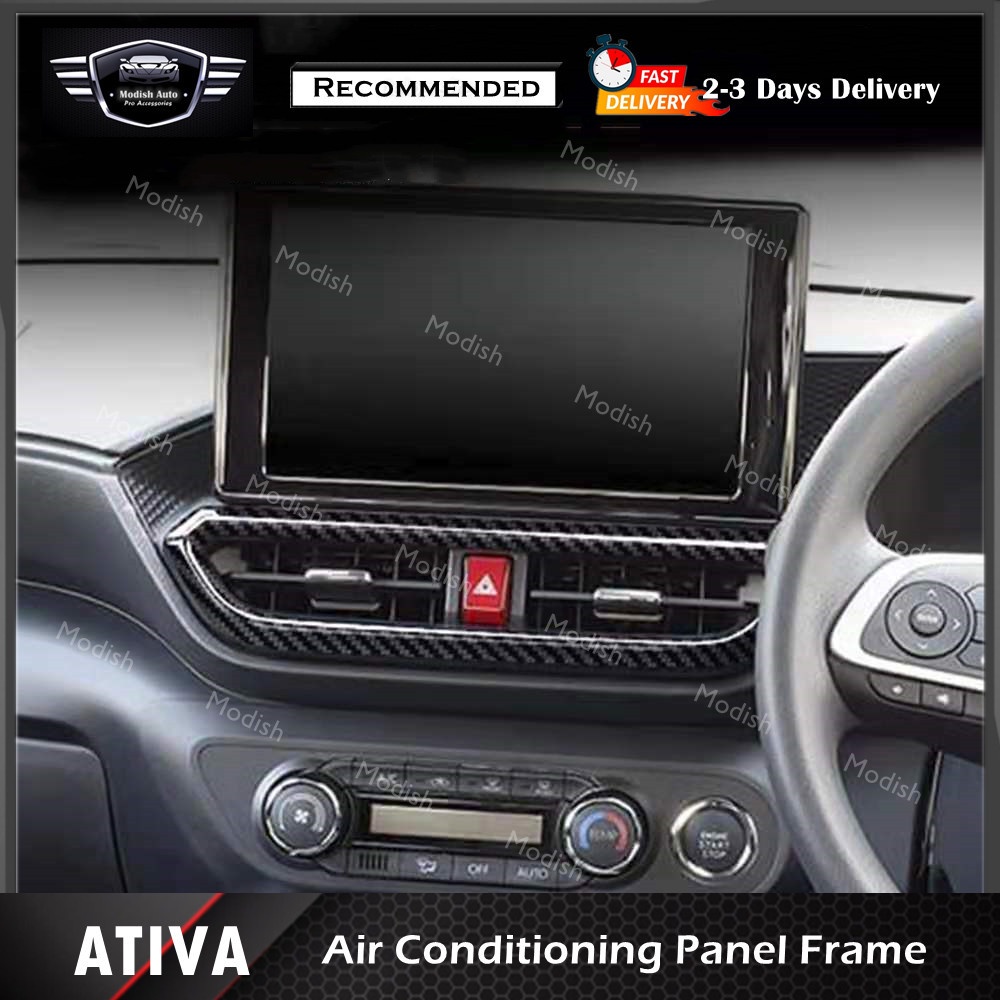 MODISH PERODUA ATIVA AIR CONDITIONING PANEL COVER FRAME | Shopee Malaysia