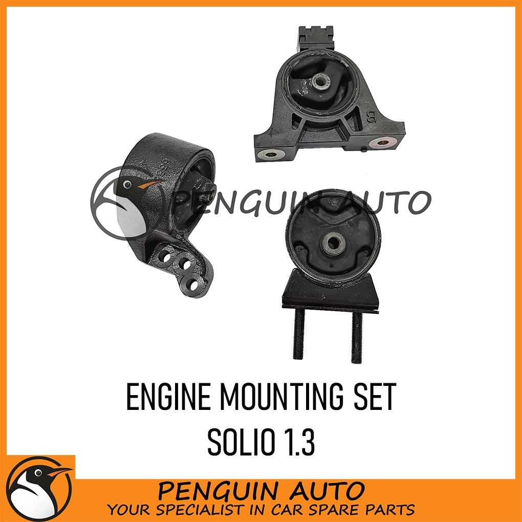 SUZUKI SOLIO 1.3 ENGINE MOUNTING 1SET | Shopee Malaysia