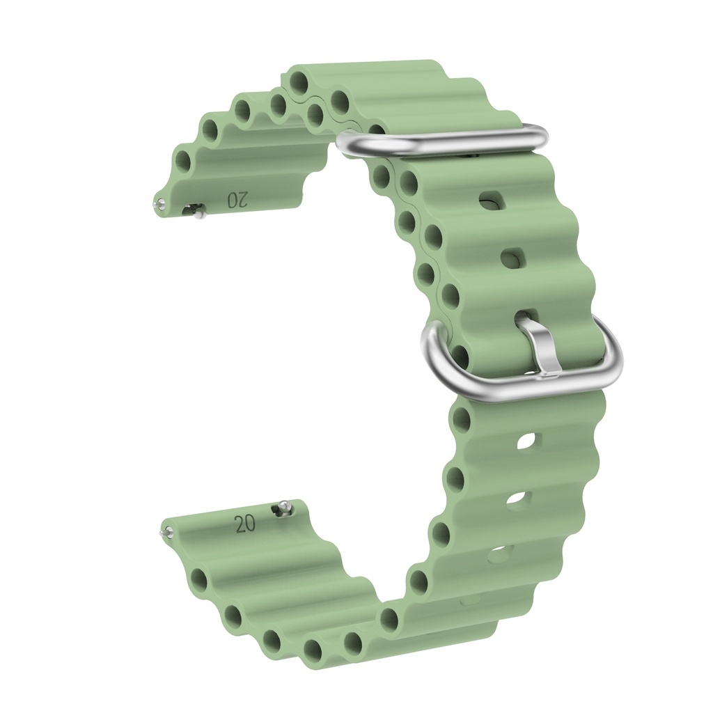 Ocean Silicone Strap For Haylou Smart watch 2 LS02 RS4 RS4 Plus LS02 ...