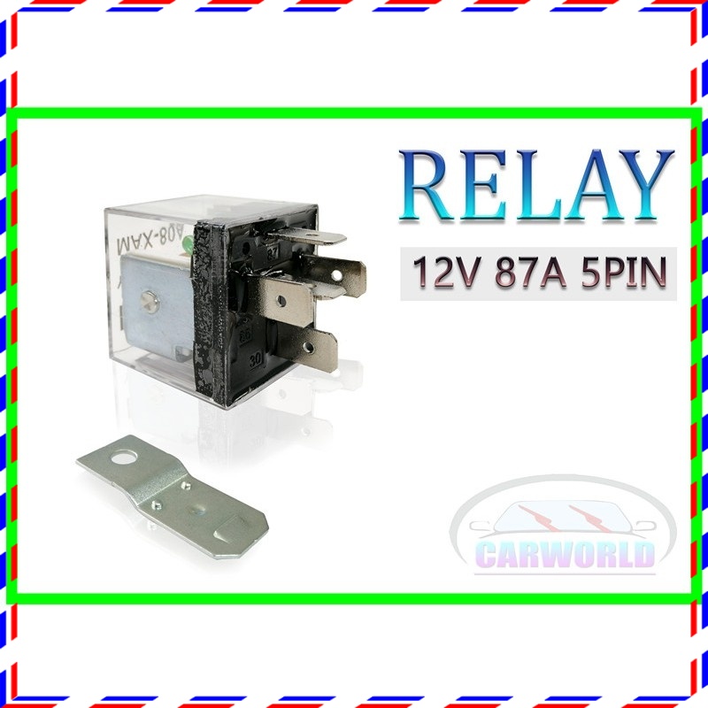 !!READY STOCK!! 12V 87A Relay 5 Pin (1 PCS) | Shopee Malaysia
