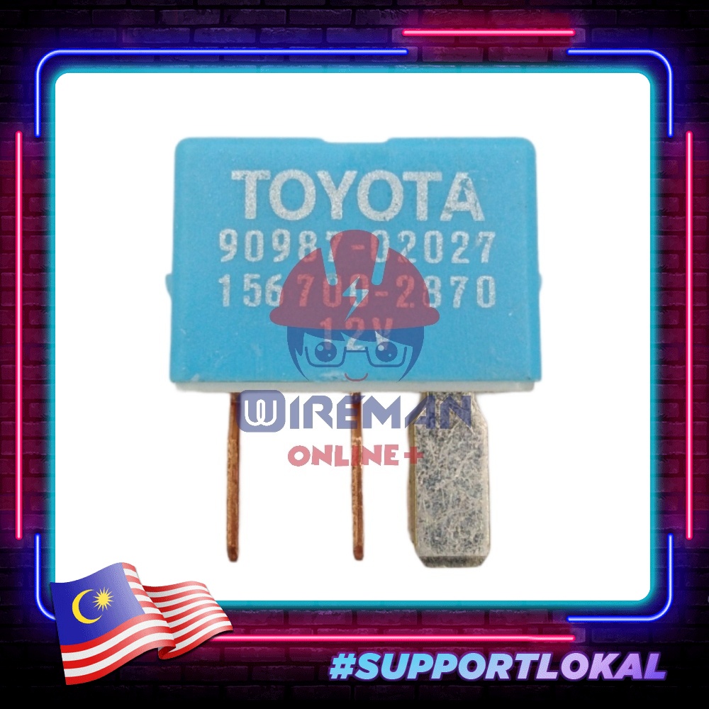 Original Denso 4 Pin Head Lamp Relay Power Relay Made in Japan | Shopee ...