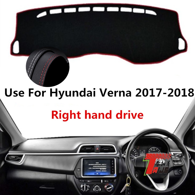 Car dashboard cover Penutup Papan Pemuka Kereta Kulit Pelindung Sukan ...
